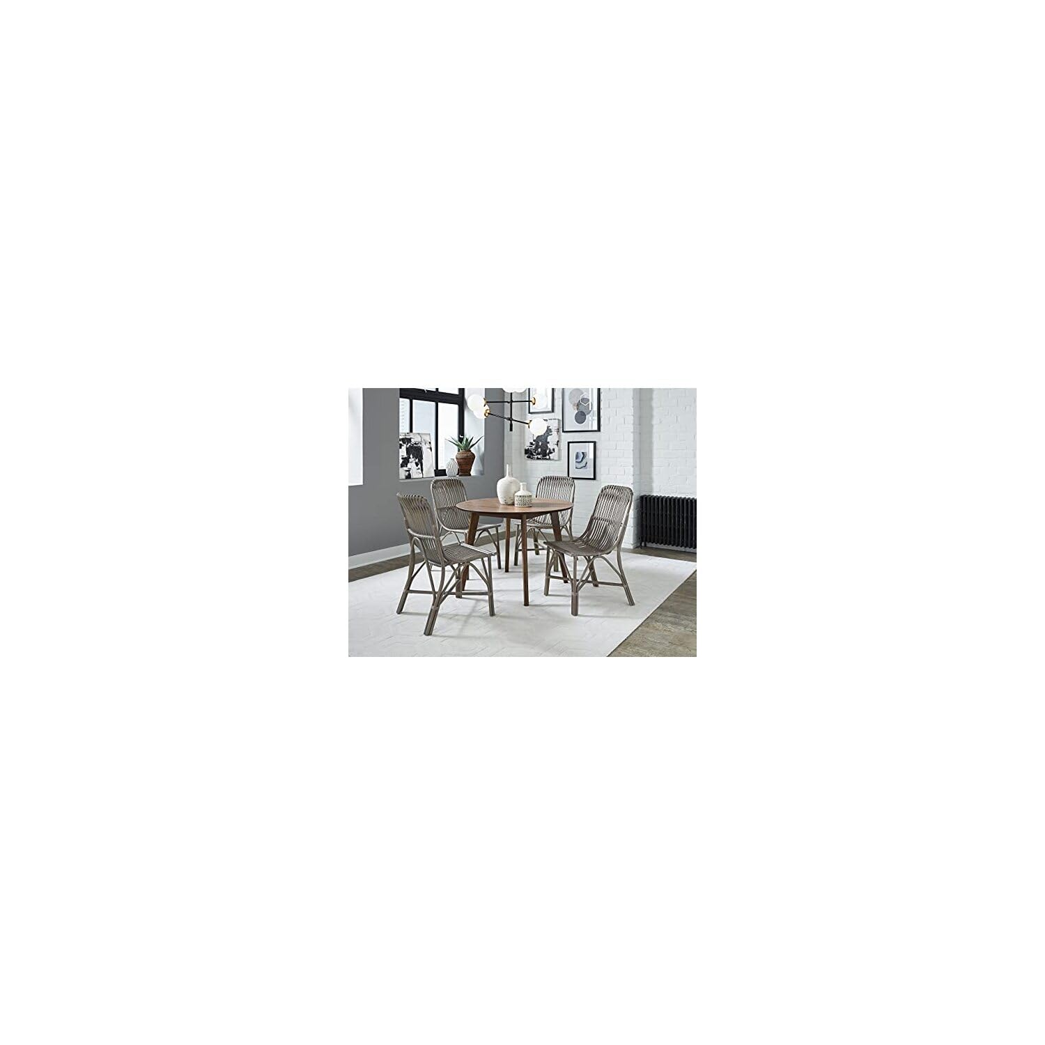 Progressive Furniture Arcade Round Dining Table Walnut