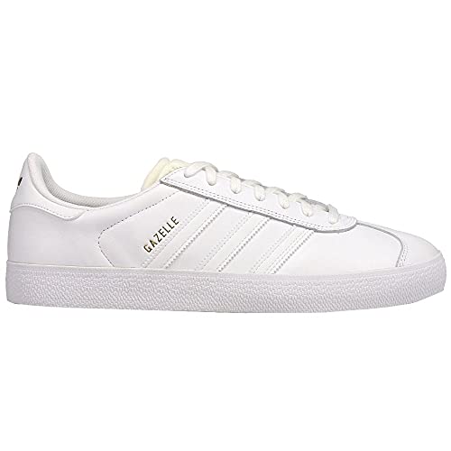 adidas Gazelle Advantage White/White/Gold Metallic Men's 13 Medium