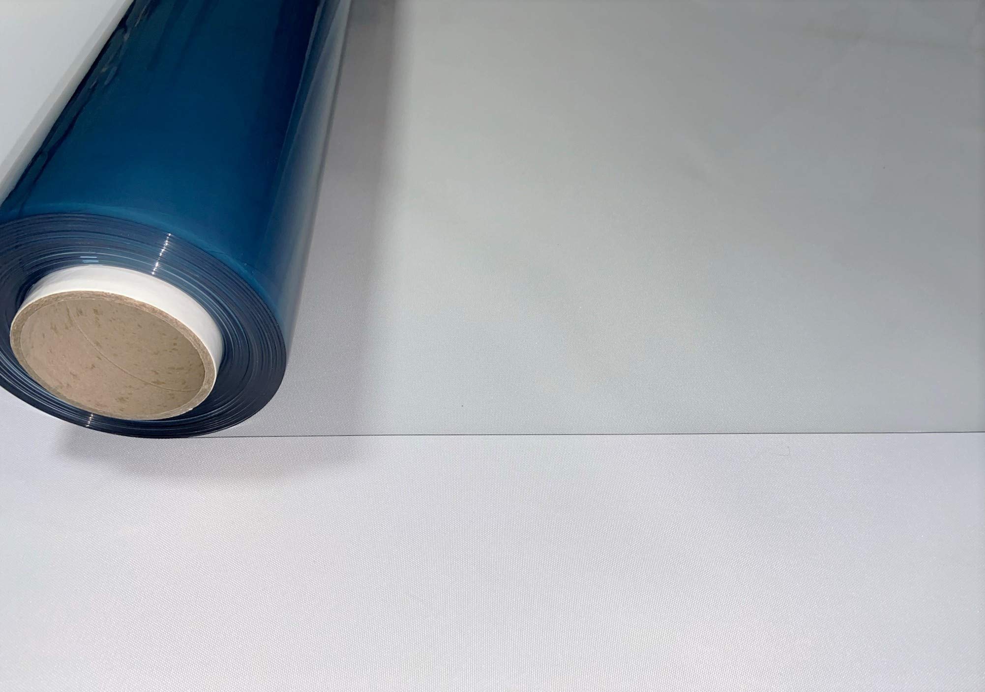 Clear Marine Vinyl 20 Gauge Double Polished 54 Inches Wide by 5 Yards