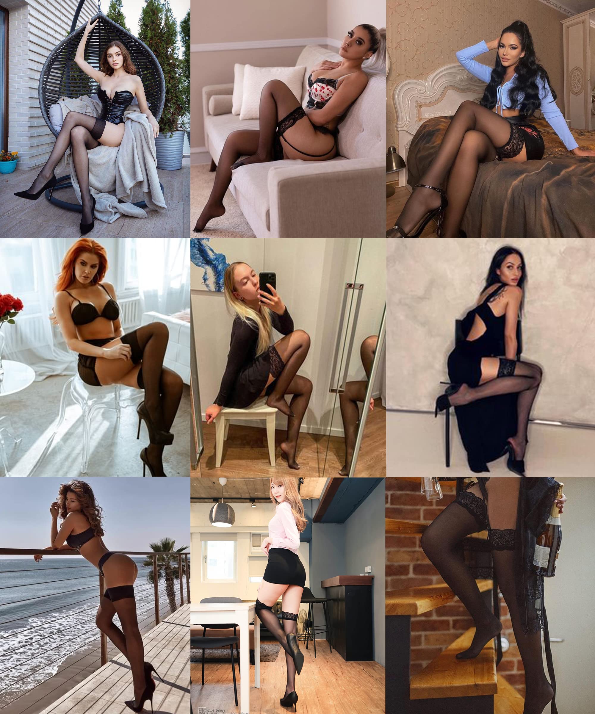Lidogirl Lace Top Thigh High Stockings