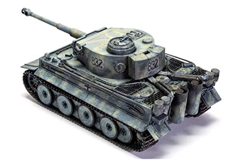 Airfix Tiger I 'Early Version' 1:35 WWII Military Tank Armor Plastic Model Kit A1363