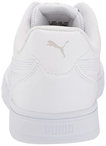 PUMA Men's CAVEN Sneaker, Puma White-Gray Violet, 10