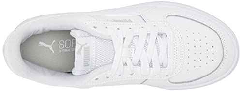 PUMA Men's CAVEN Sneaker, Puma White-Gray Violet, 10