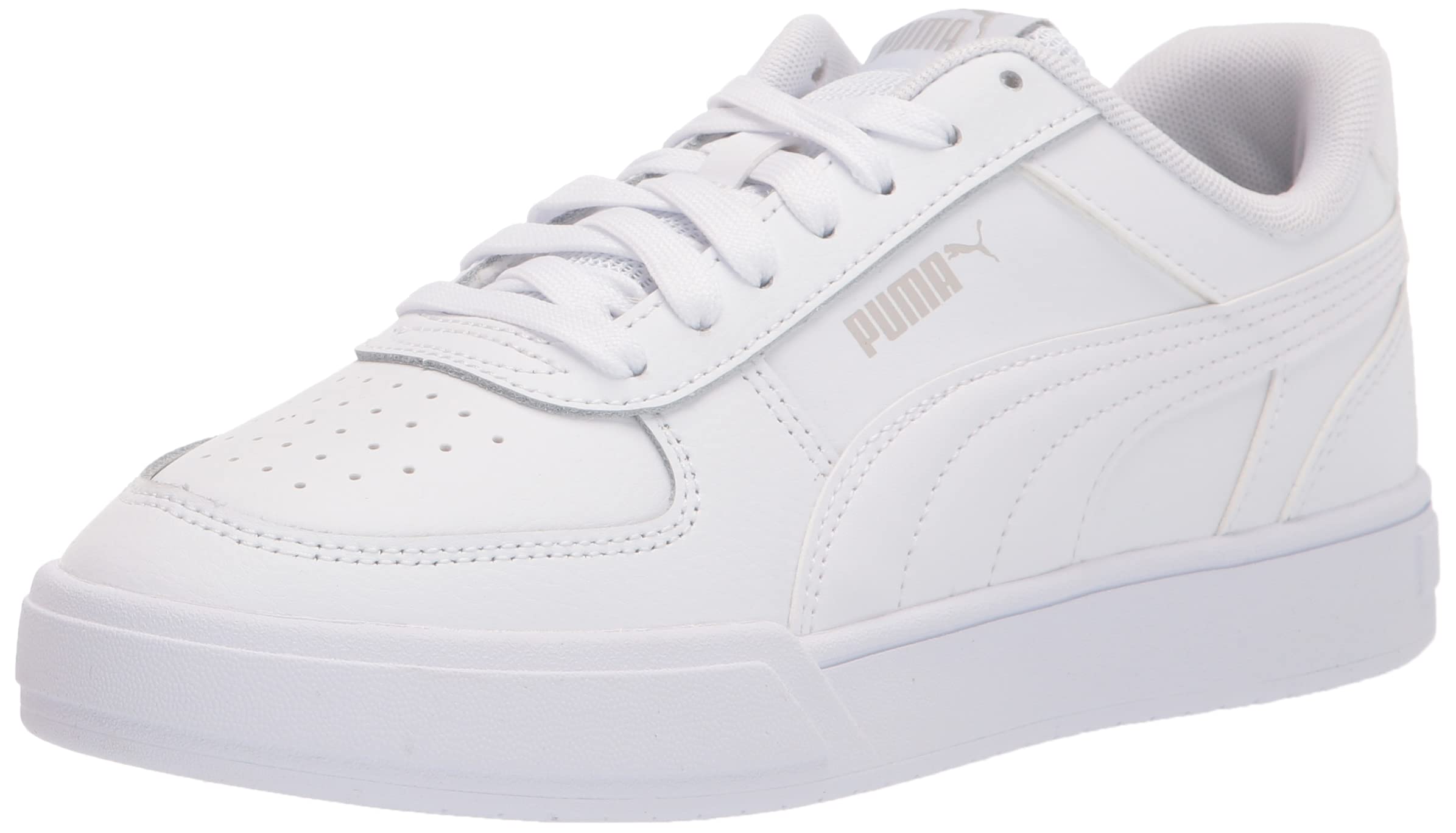 PUMA Men's CAVEN Sneaker, Puma White-Gray Violet, 10