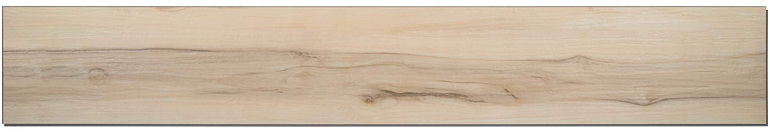 MSI Glendale 7 inch x 48 inch Luxury Vinyl Flooring, Rigid Core Planks, LVT Tile, Click Lock Floating Floor, Waterproof LVT, Wood Grain Finish, CASE, Aged Maple Beige, 19 Square Feet