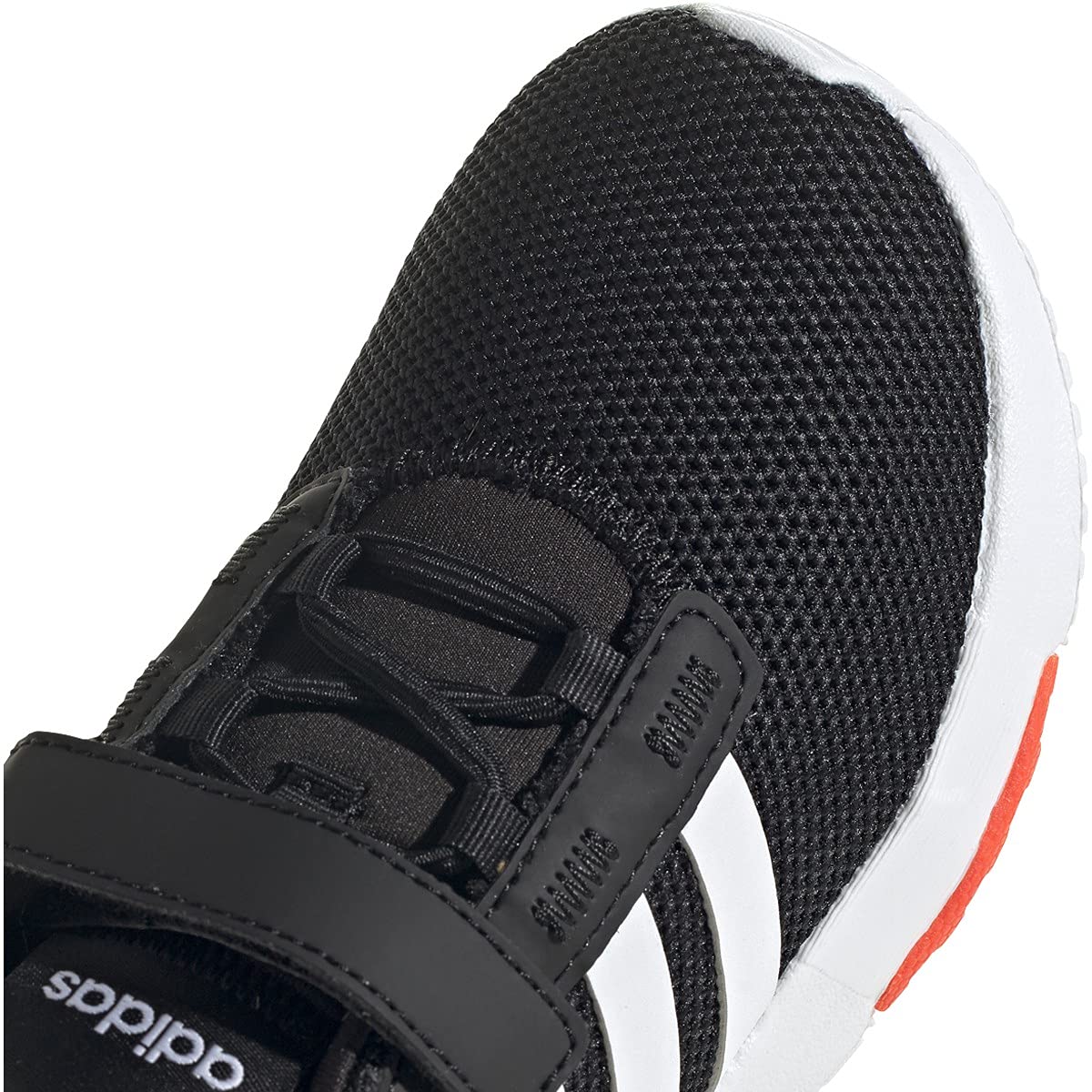 adidas Unisex-Child Racer TR21 Running Shoe, Black/White/Sonic Ink, 11 Little Kid