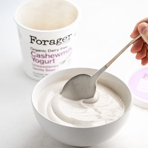 Forager Project Organic Cashewmilk Yogurt, Unsweetened Vanilla Bean, 24-Ounce