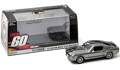 1967 Ford Shelby Mustang GT500 "Eleanor" "Gone in Sixty Seconds" Movie (2000) 1/43 by Greenlight 86411