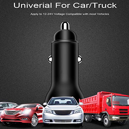 for Huawei Supercharge Car Charger, 9V/2A Car Charger Adapter Quick Fast Charger with USB Type C Super Charging Cable Car Charger for Huawei P40 P30 P20 Pro,Mate 30 20 10 9 (Black)