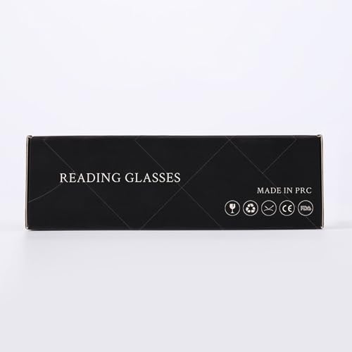 TERAISE 4PCS Fashion Anti-blue light Reading Glasses Men Women Computer Reader(2.25X)