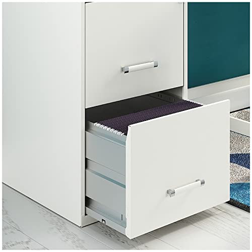 Hirsh Industries Space Solutions 18" D 3 Drawer Metal Organizer File Cabinet Yellow/Goldfinch