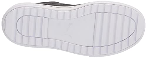 PUMA womens Kaia Platform Sneaker, Black, 9 US