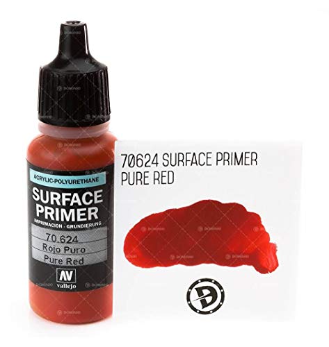 Vallejo Game Air Pure Red Surface Primer Paint