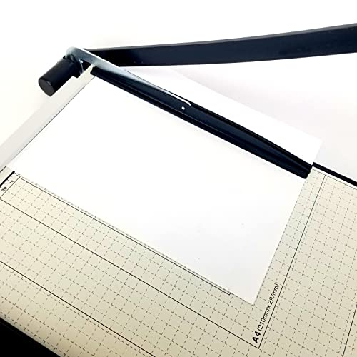 Paper Cutter Guillotine Style 10" Cut Length X 10" Inch Metal Base Trimmer