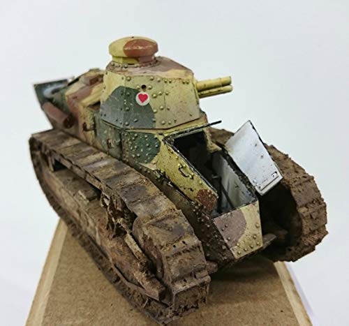 Meng French FT-17 Light Tank (Riveted Turret) Plastic Model Kit (1/35 Scale)