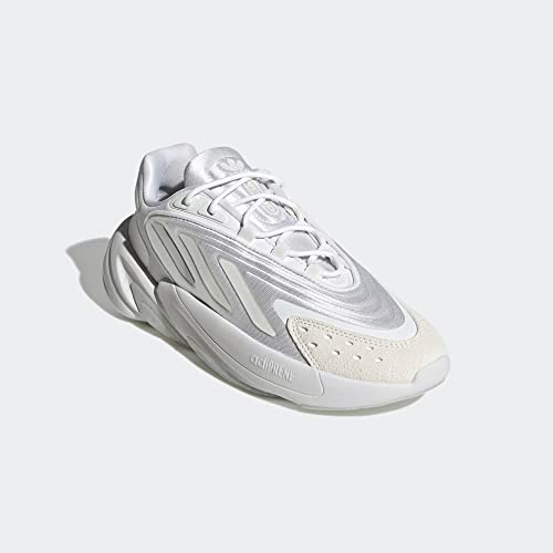 adidas Originals Women's Ozelia Sneaker, White, 9