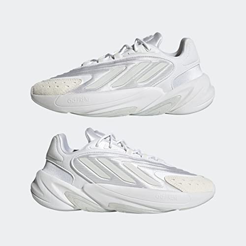 adidas Originals Women's Ozelia Sneaker, White, 9
