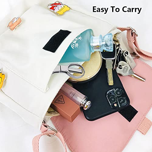 6 Pcs Folding Scissors, PIVHWIR Stainless Steel Portable Telescopic Scissors Safety Travel Trip Scissors for Home Camping Office