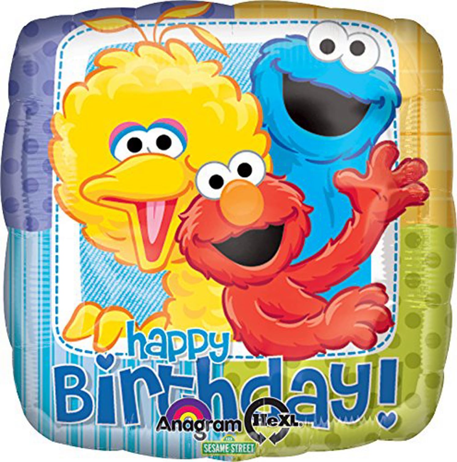 Anagram Party Supplies 1st Birthday Cookie Monster Elmo and Friends Balloon Bouquet