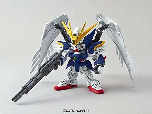 Bandai Hobby SD EX-Standard Wing Gundam Zero Version EW Action Figure, Multi, 8" (BAN202754)