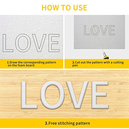 Jhua Hot Knife Foam Cutter Electric Styrofoam Cutting Tool 36W Hot Wire Foam Cutter Electric Foam Cutting Machine Pen Hot Pen 5CM Styrofoam Cutter Cutting Tool Kit