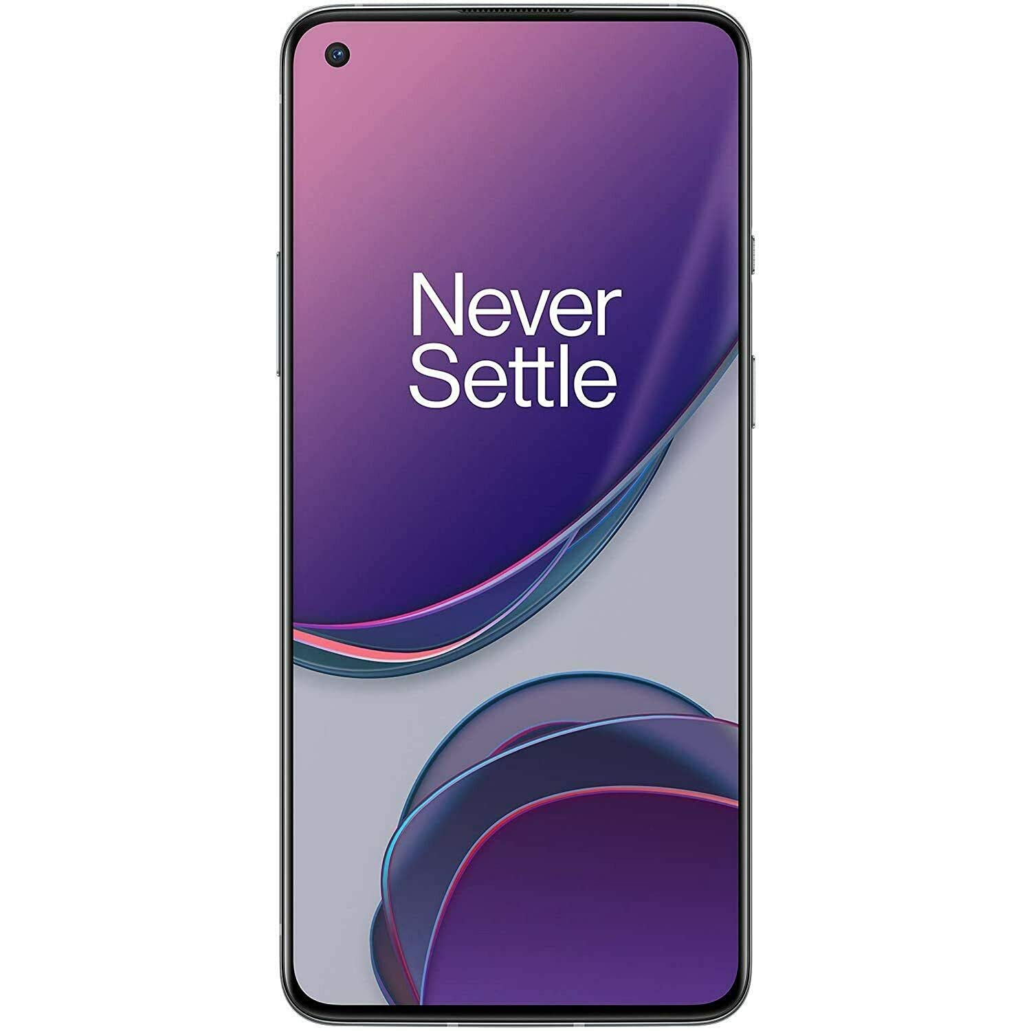 OnePlus 8T+ 5G 12GB(RAM)+256GB 120Hz Display (for T-Mobile) KB2007 Single SIM Smartphone - Lunar Silver (Renewed)