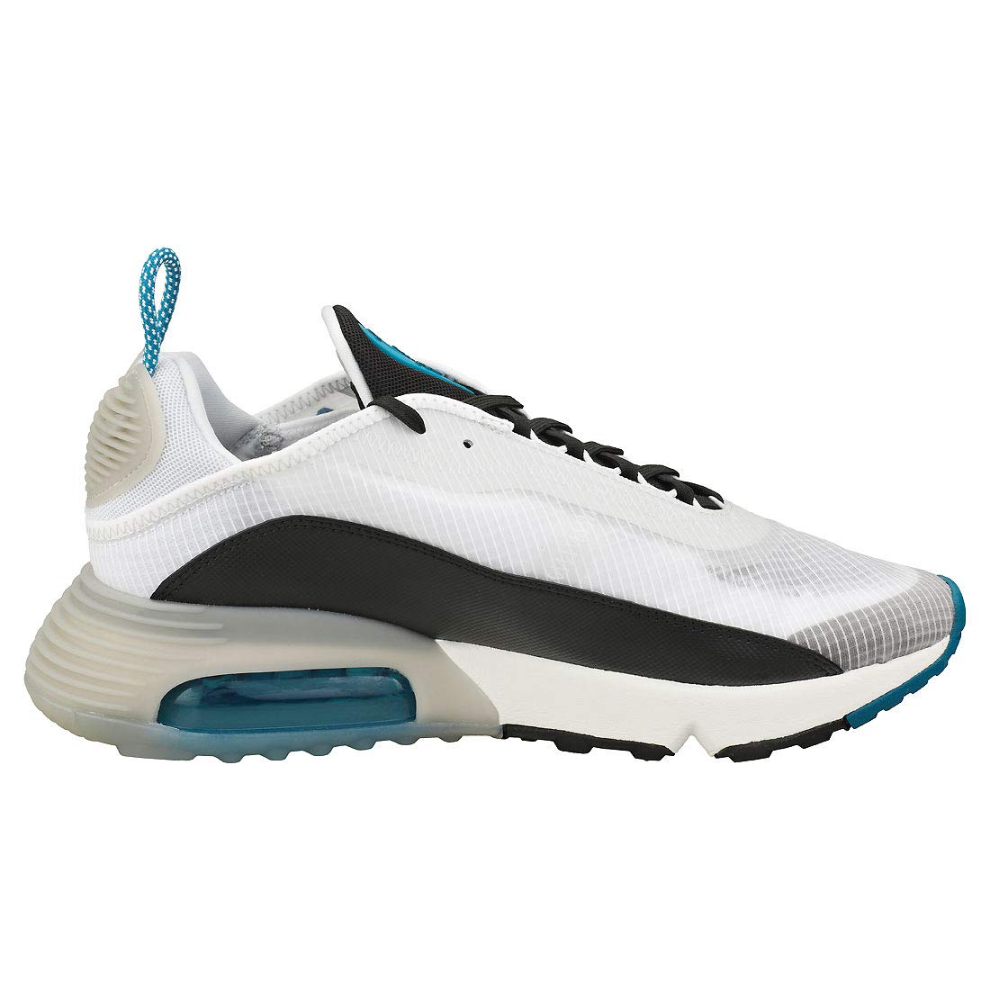 Nike Men's Running Shoe, White Green Abyss Black 100, 9.5