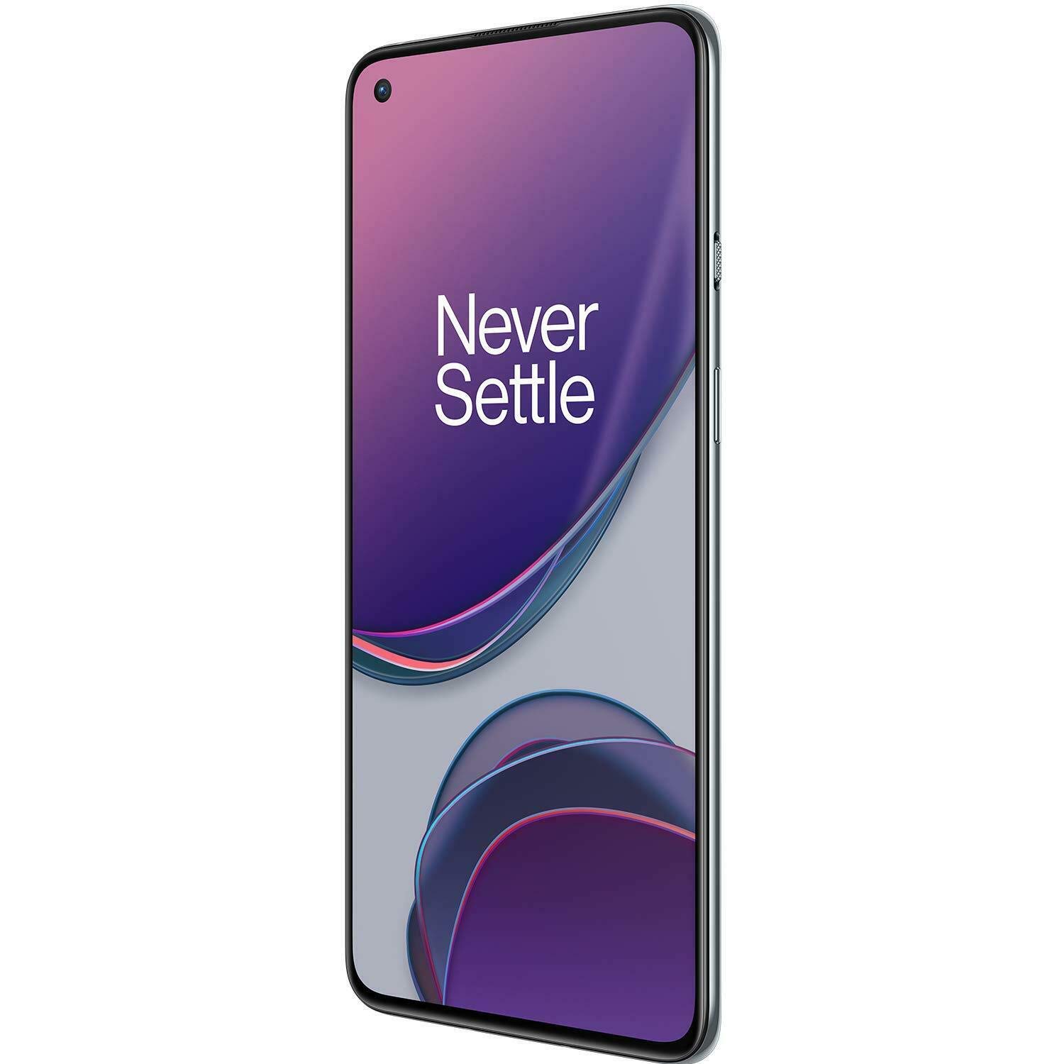 OnePlus 8T+ 5G 12GB(RAM)+256GB 120Hz Display (for T-Mobile) KB2007 Single SIM Smartphone - Lunar Silver (Renewed)