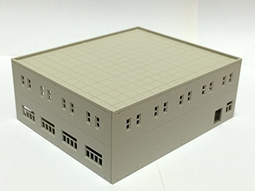 Outland Models Train Railway Modern Garage / Logistics Centre Unpainted N Scale
