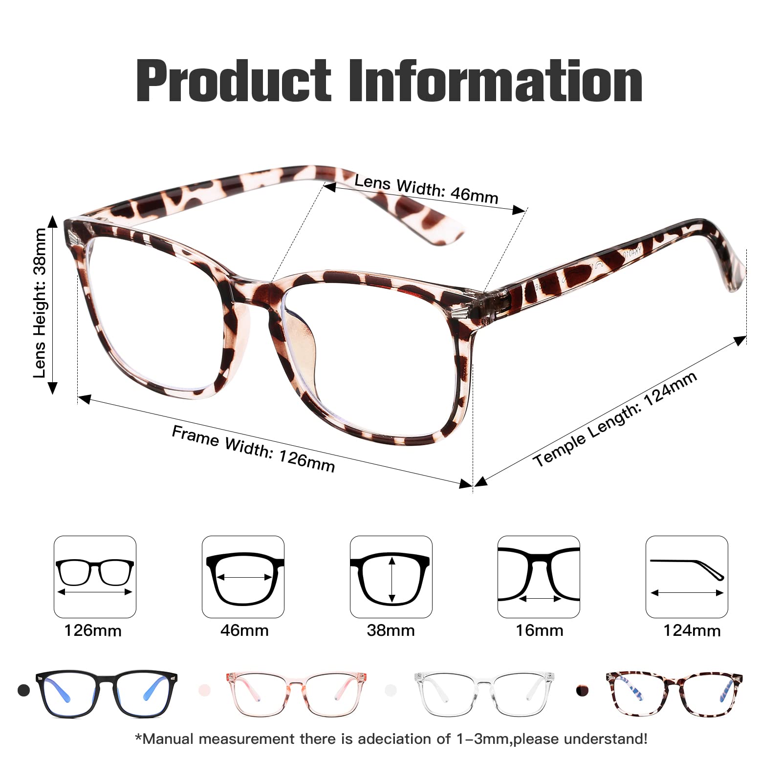 AZorb 2Pack Blue Light Blocking Glasses for Kids TR90 Unbreakable Computer Screen Glasses for Boys & Girls - 2 Pack(Transparent Pink+ Leopard)