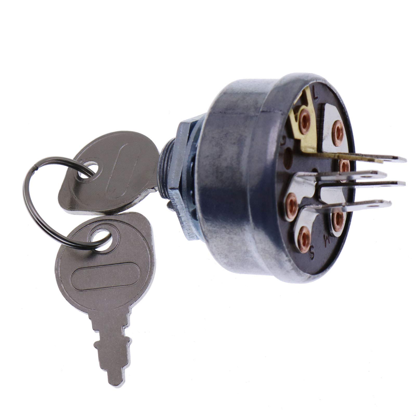 ZTUOAUMA 3-Position 5-Termial Ignition Switch STD365402 24688 725-0267 925-0267 21064 42106 Replace for MTD Craftsman John Deere Toro Snapper Scag Craftsman Riding Lawn Mowers