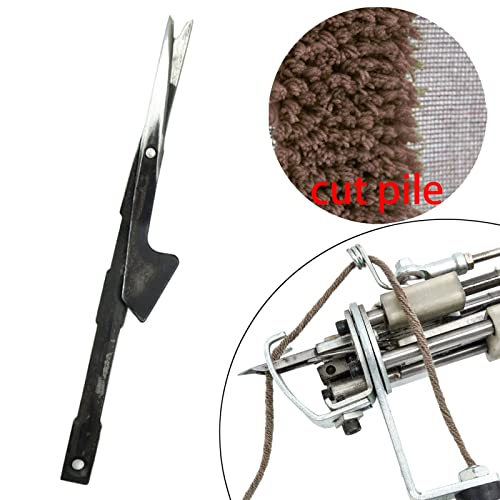 AMLESO 1pc Cut/Loop Pin Needle Scissors for Electric Hand Rug Tufting Gun Carpet Weaving Machine Tools Accessories, Cut Pile