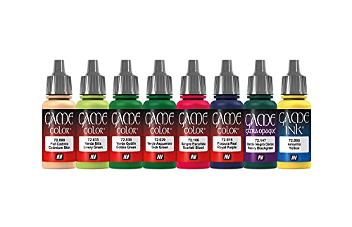 Vallejo Orcs & Goblins Game Color (8 Set) Paint