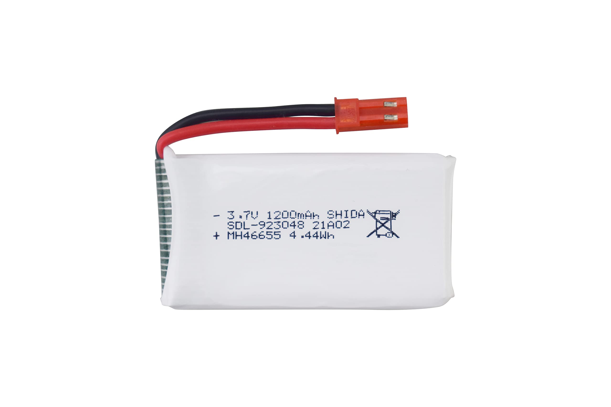 Fytoo 4PCS 3.7V 1200mAh Lithium Battery&1PCS 4 in 1 Charger for X900 X9TW Folding Quadcopter