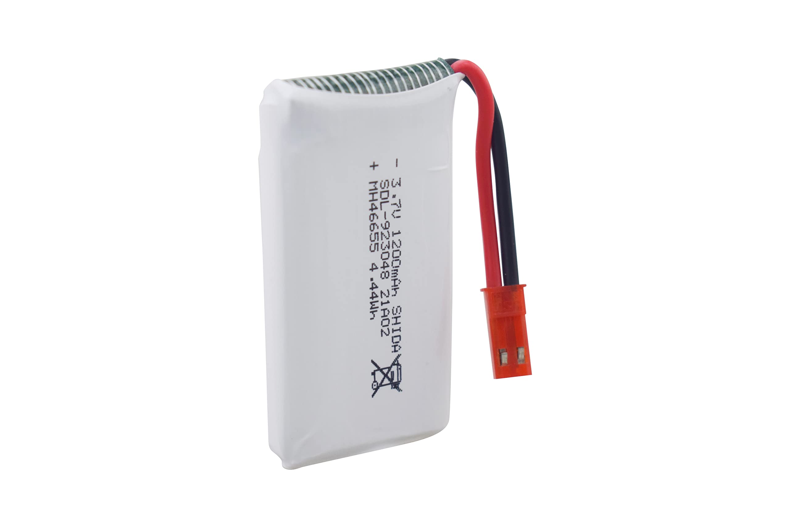 Fytoo 4PCS 3.7V 1200mAh Lithium Battery&1PCS 4 in 1 Charger for X900 X9TW Folding Quadcopter