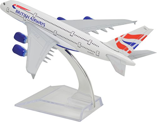 TANG DYNASTY(TM) 1:400 16cm Air Bus A380 British Airways Metal Airplane Model Plane Toy Plane Model
