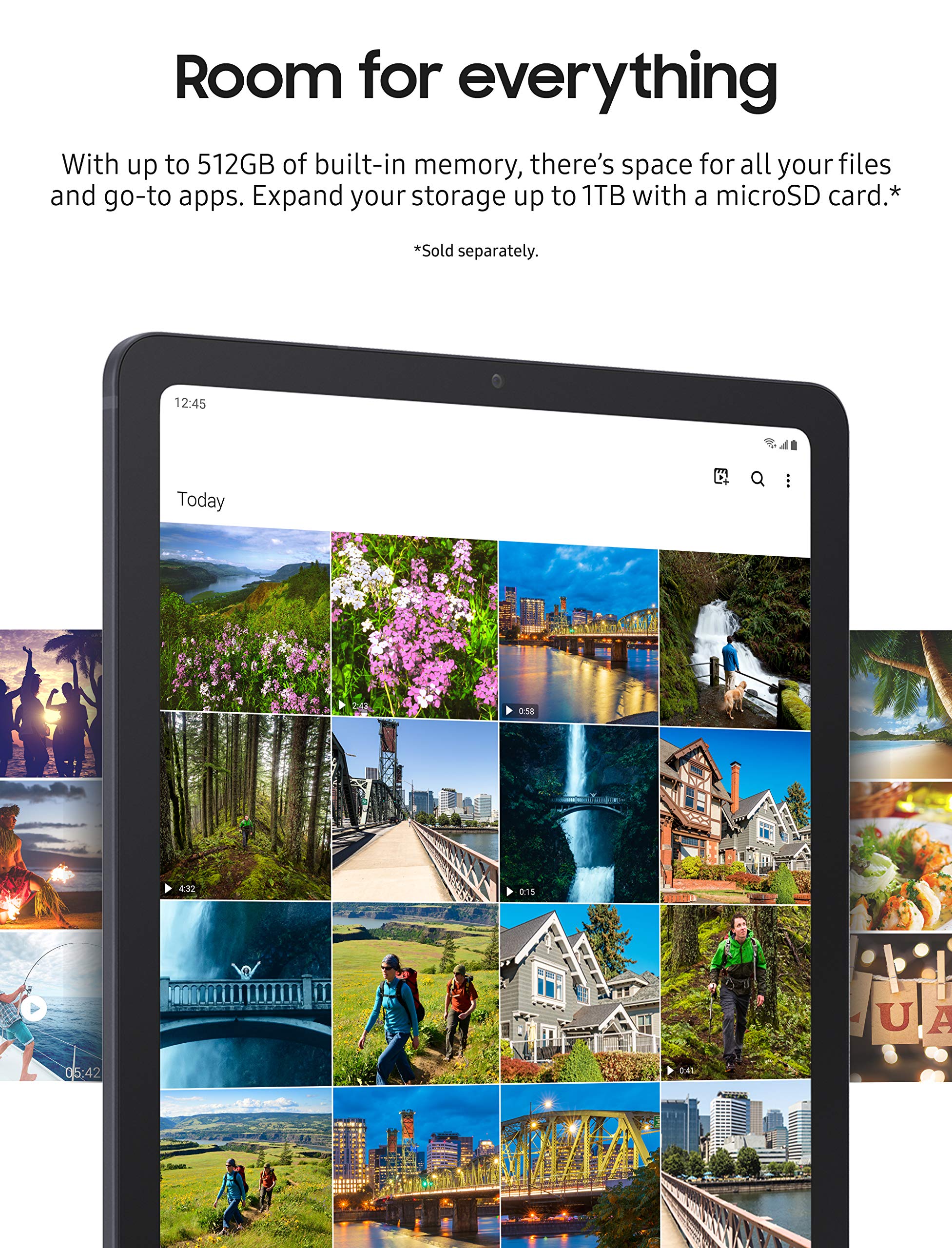Samsung Galaxy Tab S7 (5G Tablet) LTE/WiFi (T-Mobile), Mystic Black - 128 GB (2020 Model - US Version & Warranty) - SM-T878UZKATMB
