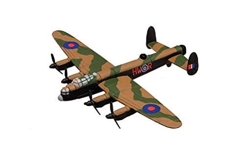 Corgi Diecast Flying Aces Avro Lancaster Miniature Scale Display Model Aircraft CS90651,Green & Brown