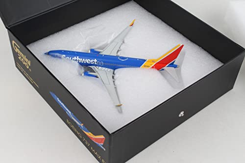 GeminiJets Southwest Airlines Boeing 737 MAX 8 N8730Q; Scale 1:200 G2SWA1008