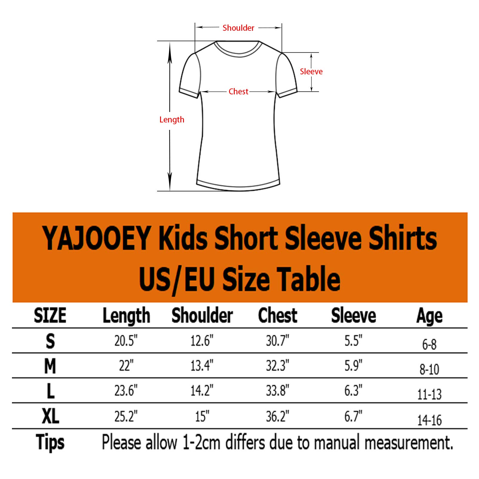 YAJOOEY Colorful 3D Tshirt for Boys Girls Tie Dye Print Cool Tee Shirts for Kids 8-10 Years