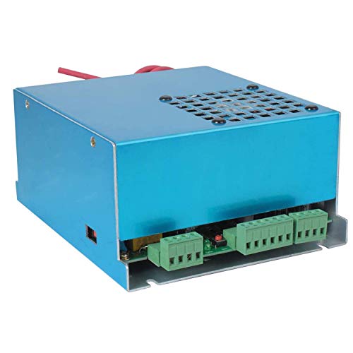 40W CO2 Laser Power Supply for CO2 Laser Engraver Cutter MYJG, 110/220VAC CO2 Laser Engraving Cutting Machine Power Supply