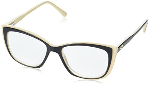 Sofia Vergara x Foster Grant Women's Gloria Reading Glasses Square, Black, 51 mm + 1.75
