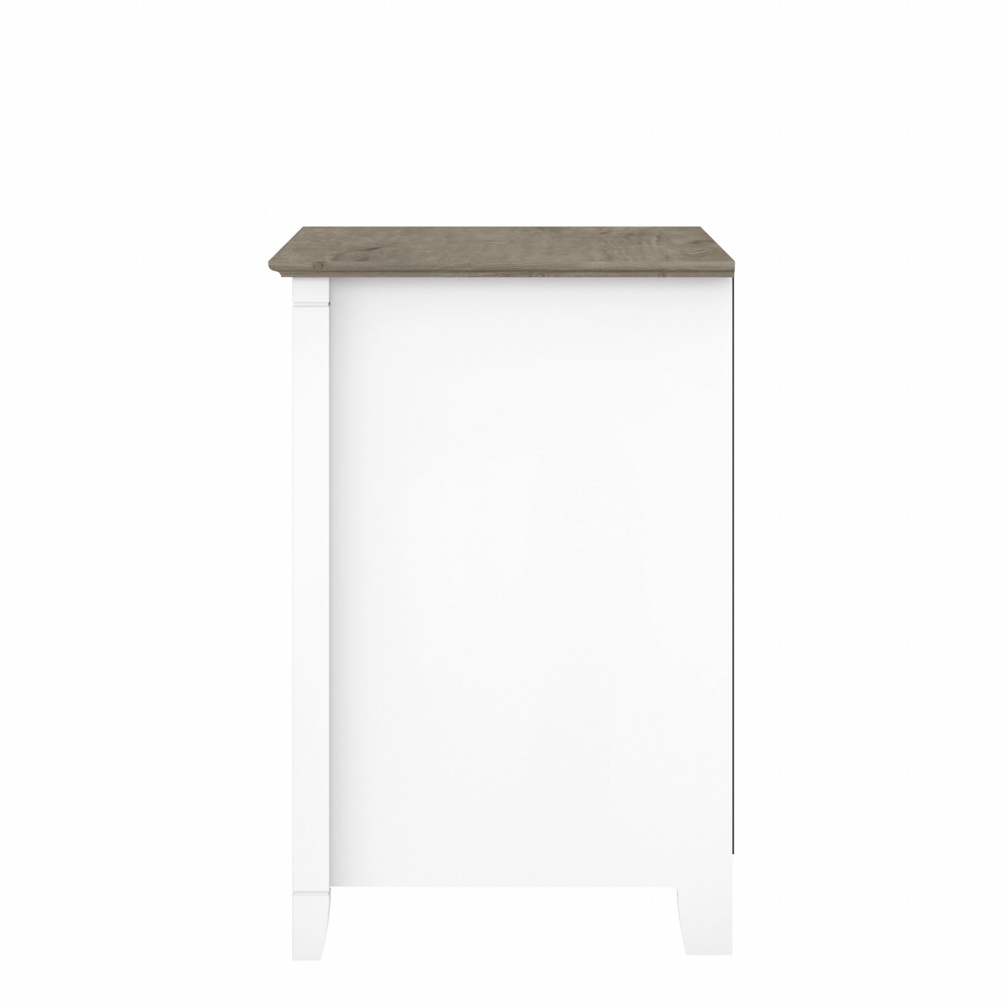 Bush Furniture Key West Lateral File Cabinet, Modern Farmhouse 2 Drawer File Cabinet for Home Office