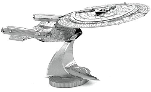 Fascinations Metal Earth 3D Metal Model Kits Star Trek Set of 2 - USS Enterprise NCC-1701D & USS Enterprise NCC-1701