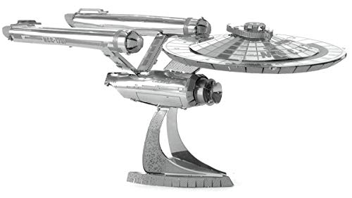 Fascinations Metal Earth 3D Metal Model Kits Star Trek Set of 2 - USS Enterprise NCC-1701D & USS Enterprise NCC-1701