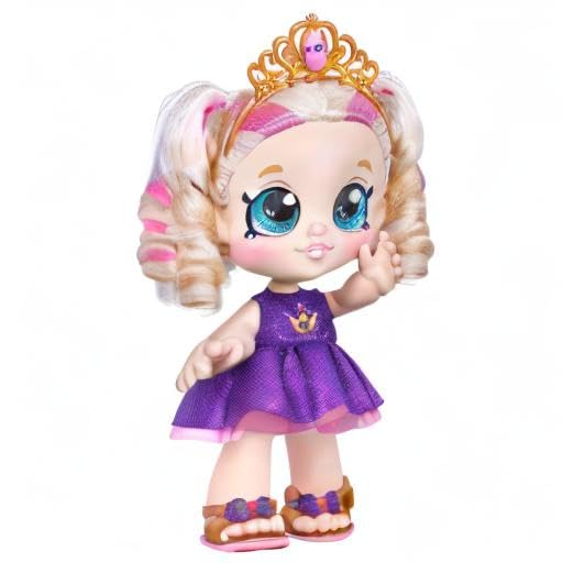 Kindi Kids Scented Sisters - Pre-School 10" Play Doll - Tiara Sparkles