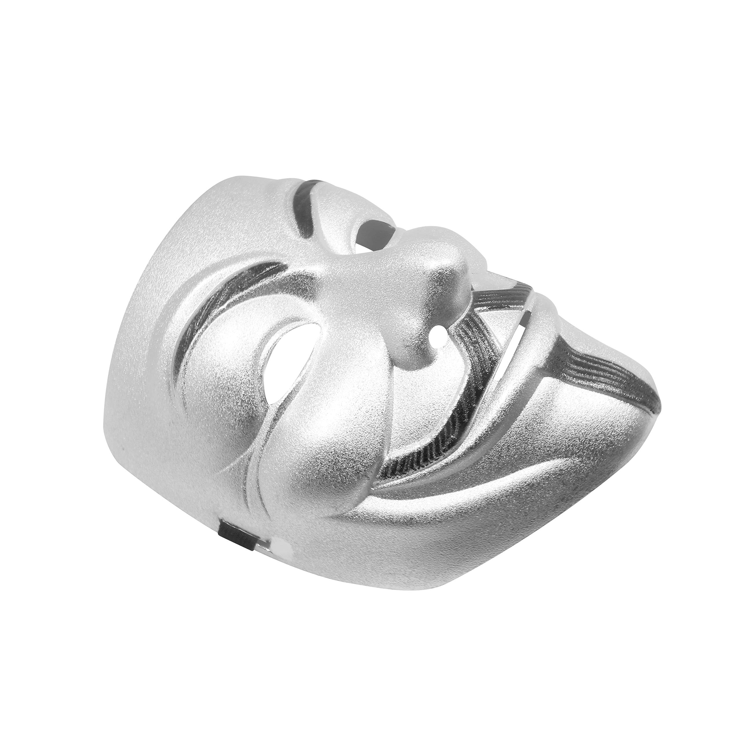 Udekit Hacker Mask V for Vendetta Face Mask for Women Men Halloween Costume Cosplay (4 Pices a Set)