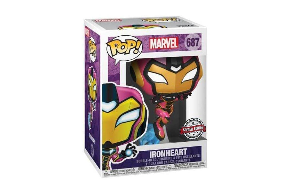 Funko Pop! Marvel Iron Man Ironheart 687 Exclusive Vinyl Figure
