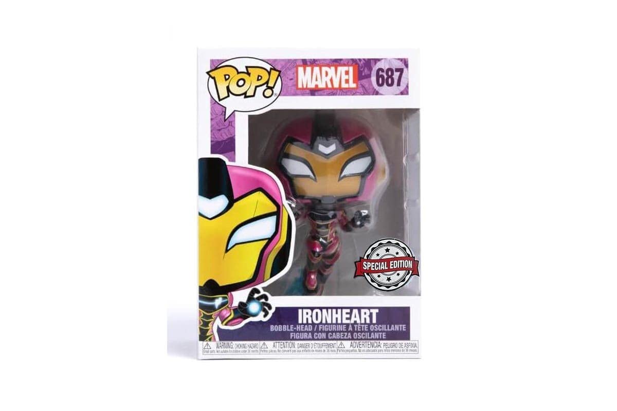 Funko Pop! Marvel Iron Man Ironheart 687 Exclusive Vinyl Figure