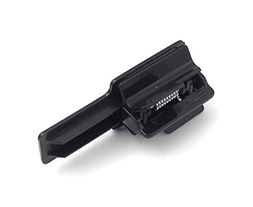 xcivi Phone Tablet to Laptop Clip/ Connect Laptop Clip/ Laptop Side Mount /Duo Screens Mount for Laptop and Monitor (Black - 2pack)